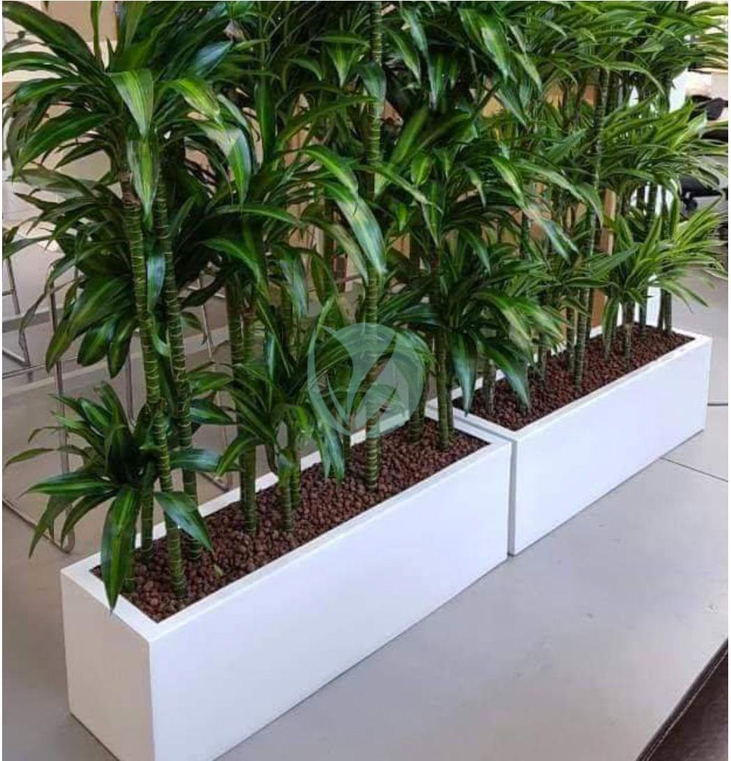 jardiniere polystone rectangulaire J-135 - Clorofila